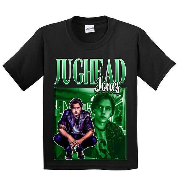 Tops | Jughead Jones Riverdaleretro Black T Shirt | Poshmark